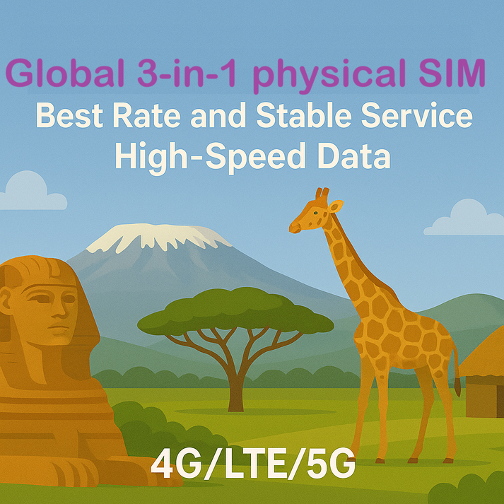 在塞内加尔 / 苏丹旅行 - 实体SIM卡 – Dashi eSIM